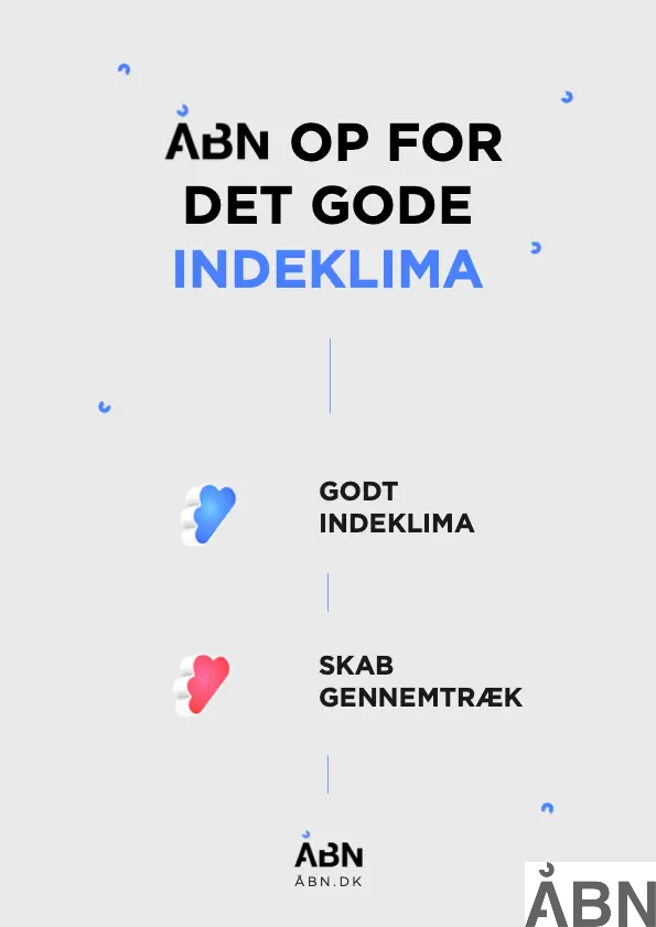 ÅBN plakat - ÅBN op for det gode indeklima - ÅBN ApS